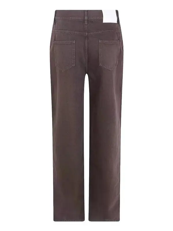 Loulou De Saison Straight-leg Jeans - Brown