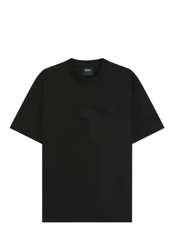 BOSS X Aston Martin Logo-detail T-shirt - Black