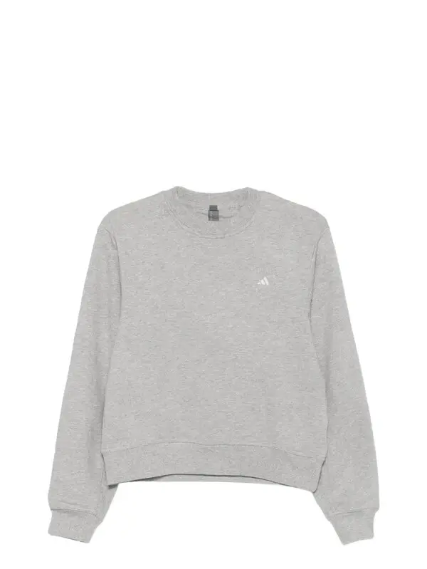 Adidas By Stella McCartney Logo Print Sweatshirt - Grey