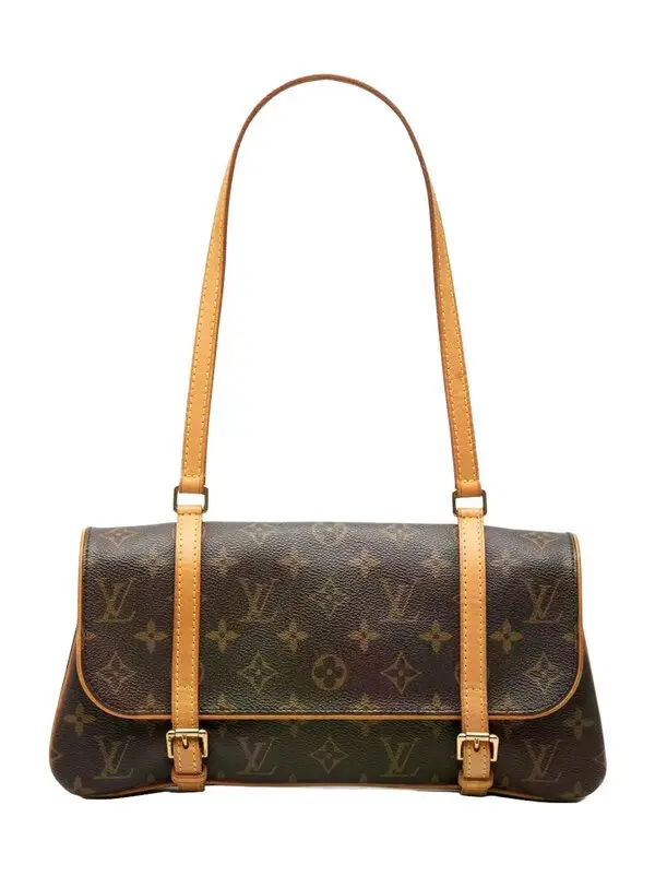 LOUIS VUITTON 2004 Monogram Marelle Shoulder Bag - Brown