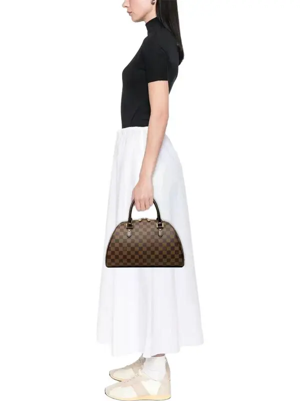 LOUIS VUITTON 2004 Damier Ebene Ribera Mm Handbag - Brown