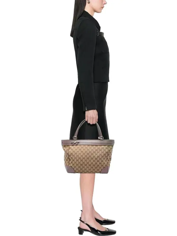 Gucci 2016-2026 Gg Canvas Mayfair Tote Bag - Neutrals