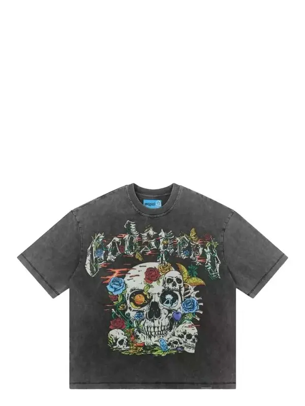 GODSPEED Cosmic Remains Graphic-print T-shirt - Grey