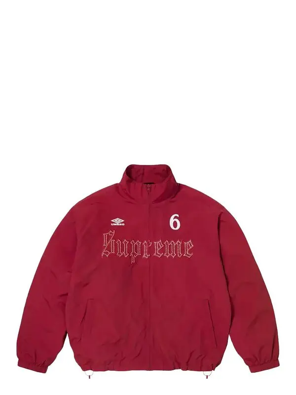 Supreme X Umbro® Rhinestone Track Jacket - Red