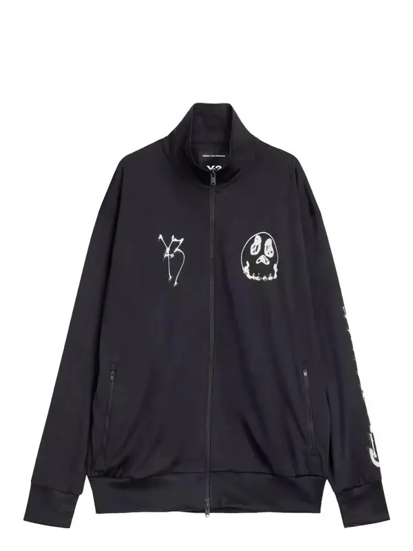 Y3 Chito Graphic Track Top - Black