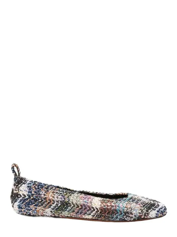 Missoni Florence Ballet Flats - Blue