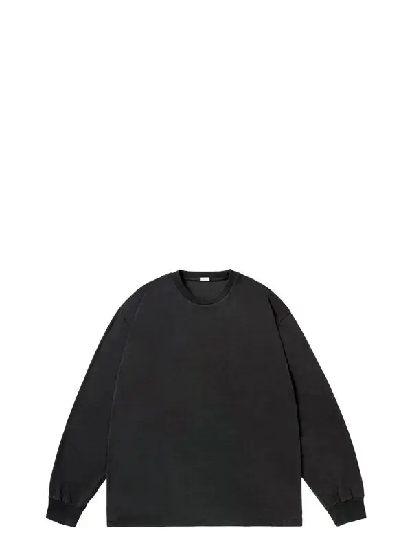 A.PRESSE Long-sleeve Crew Neck Sweatshirt - Grey