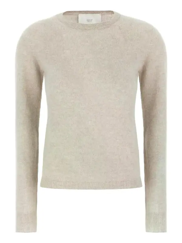 VANISE Fine-knit Cashmere Sweater - Neutrals