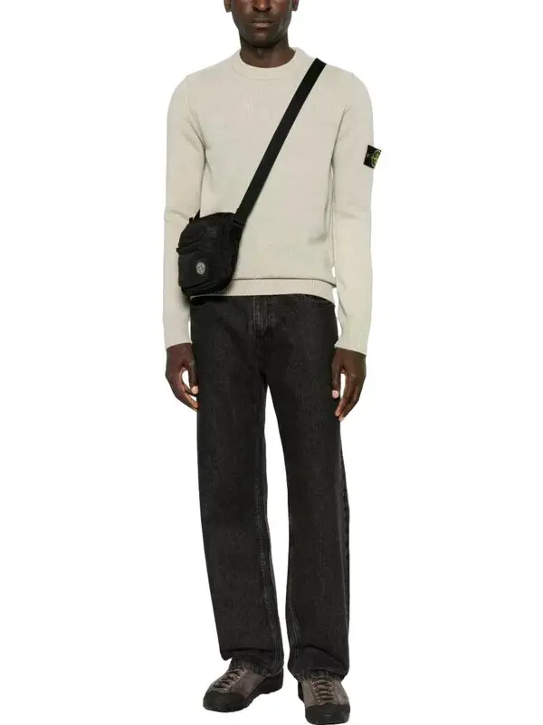Stone Island Ribbed-knit Kit - Neutrals