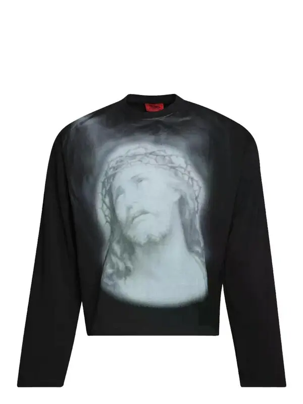 LA MASKARADE Miami Long-sleeve T-shirt - Black