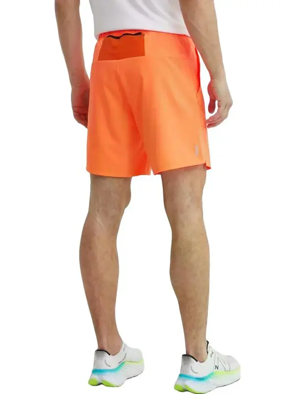 The North Face Logo Print Track Shorts - Orange