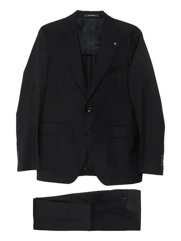 Tagliatore Single-breasted Tailored Suit - Blue