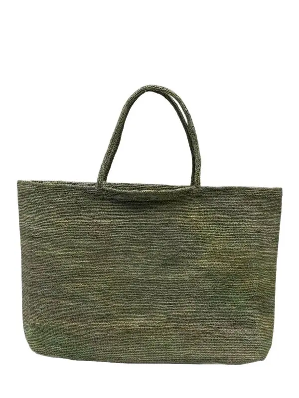 SOPHIE DIGARD Woven-effect Tote Bag - Green