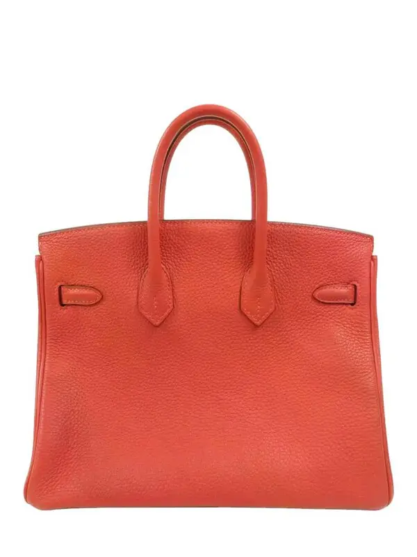 Hermès Birkin 25 Togo Leather Handbag - Orange
