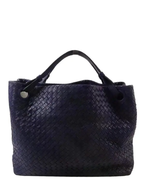 Bottega Veneta Intrecciato Tote Bag - Blue