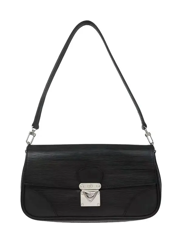 LOUIS VUITTON 2005 Epi Pochette Segur Shoulder Bag - Black