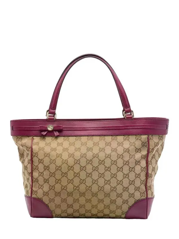 Gucci Gg Canvas Mayfair Tote Bag - Neutrals