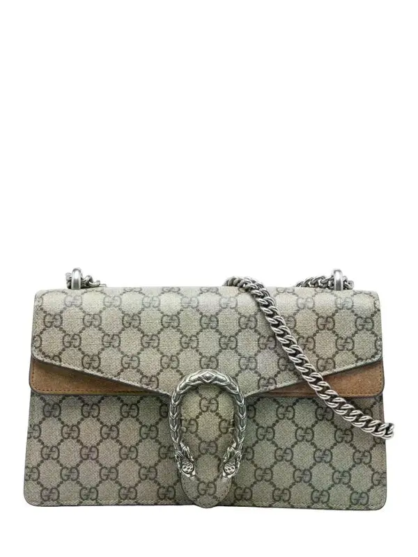 Gucci 2016-2026 Medium Gg Supreme Dionysus Shoulder Bag - Neutrals