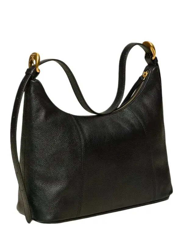 TWINSET Adjustable Leather Bag - Black