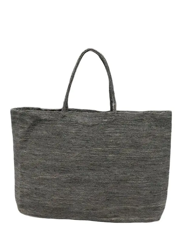 SOPHIE DIGARD Rafia Tote Bag - Grey