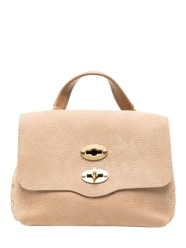 ZANELLATO Postina Jones Baby Leather Handbag - Beige