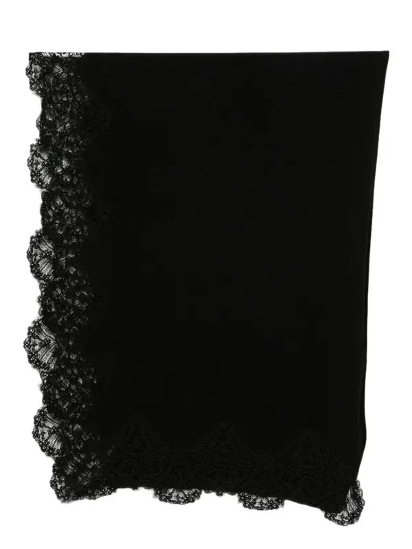 Ermanno Scervino Cashmere Stole - Black