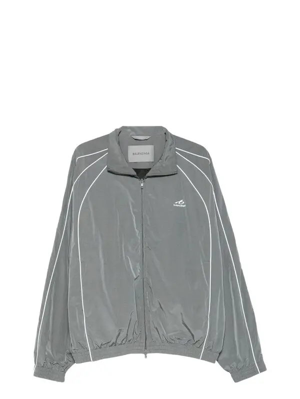 Balenciaga Cotton Blend Sweatshirt - Grey