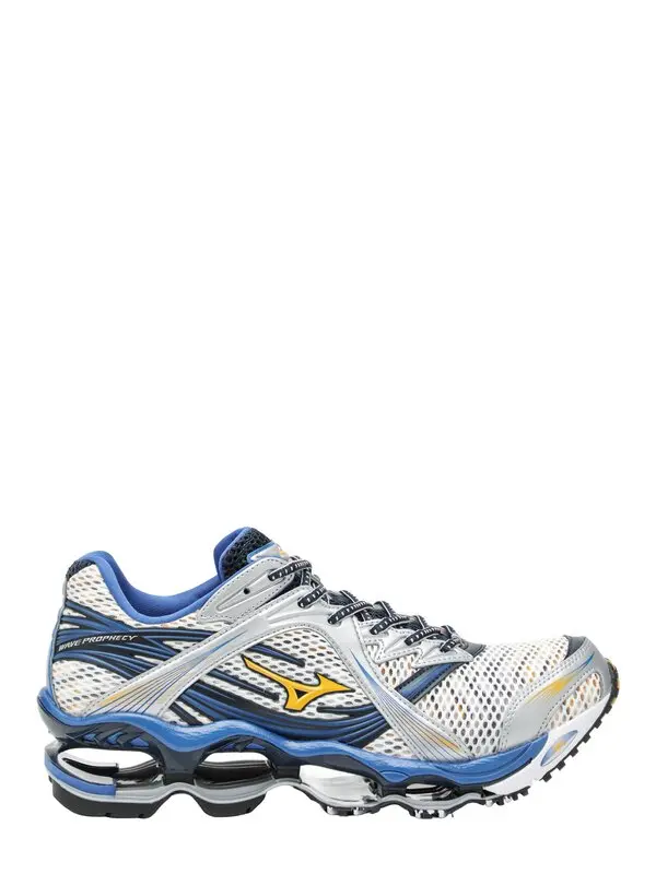 Mizuno Sneaker Wave Prophecy 1 Artisan's Gold/ Zinnia/ Strong Blue - Multicolor