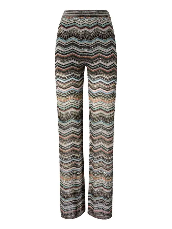 Missoni Zigzag Motif Trousers - Multi