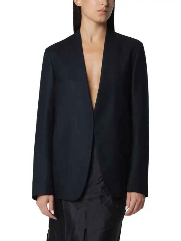 MAISON MARGIELA Navy Virgin Wool Jacket - Blue