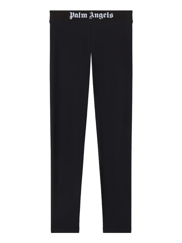 Palm Angels Bandeau Logo Leggings - Black