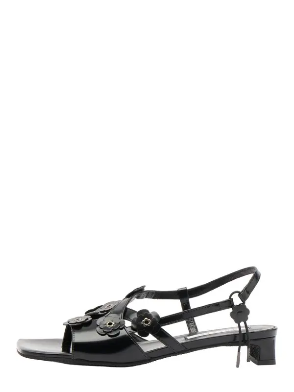 Cecilie Bahnsen Arna Sandals - Black