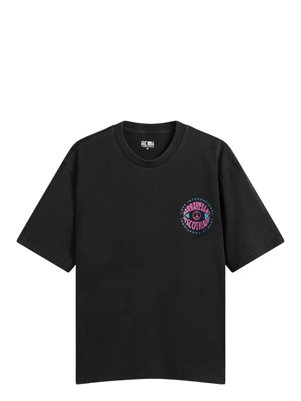 ACMH BY MAGIC CASTLES X Love International Barbarella's Tee - Black/pink