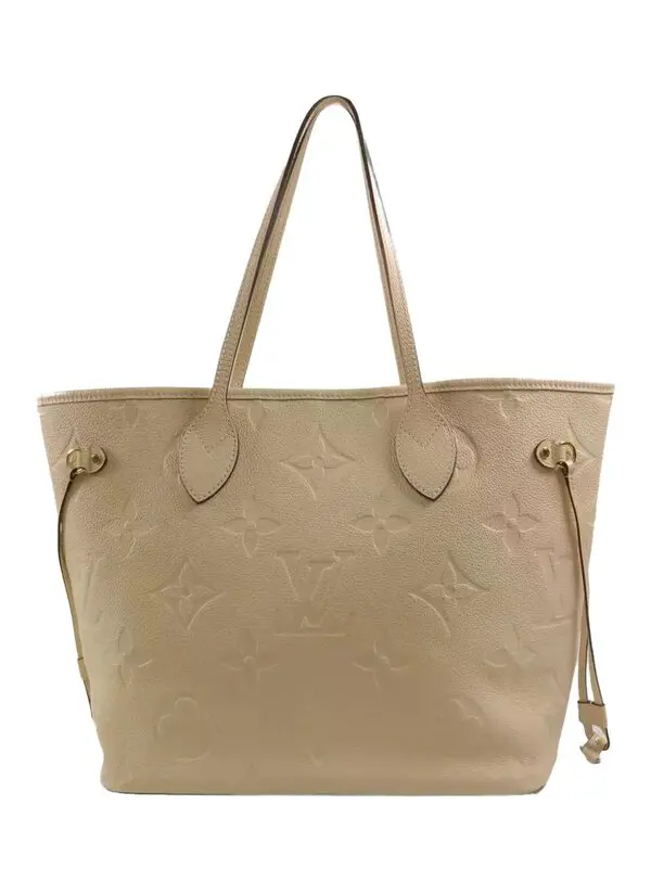 LOUIS VUITTON Monogram Empreinte Tote Bag - Neutrals