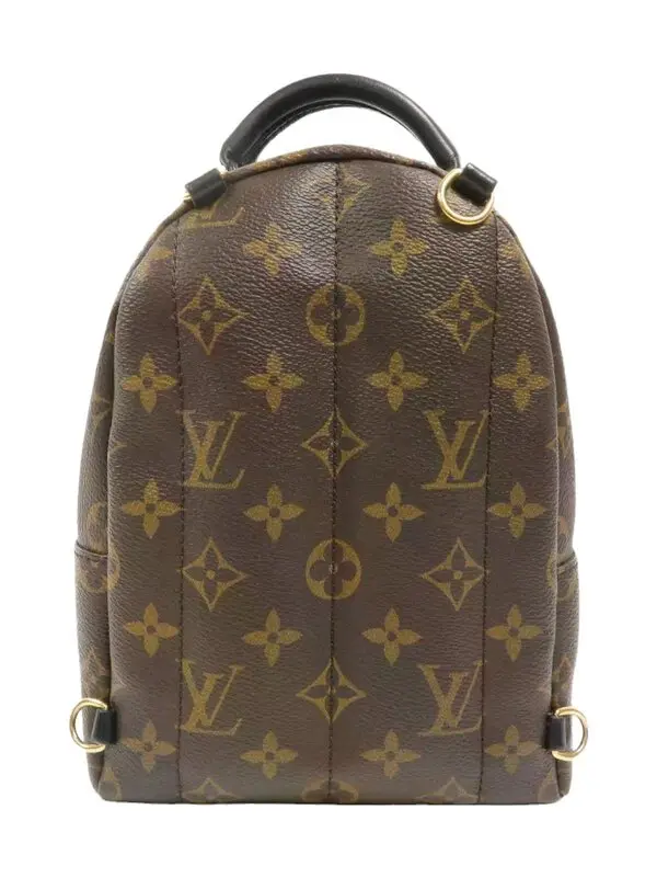 LOUIS VUITTON Mini Palm Springs Monogram Backpack - Brown