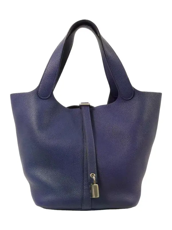 Hermès Mm Picotin Tote Bag - Blue