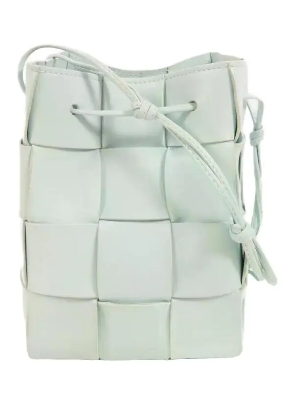 Bottega Veneta Small Cassette Bucket Bag - Blue