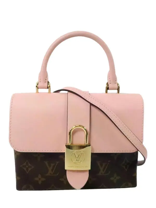 LOUIS VUITTON Bb Locky Monogram Shoulder Bag - Brown