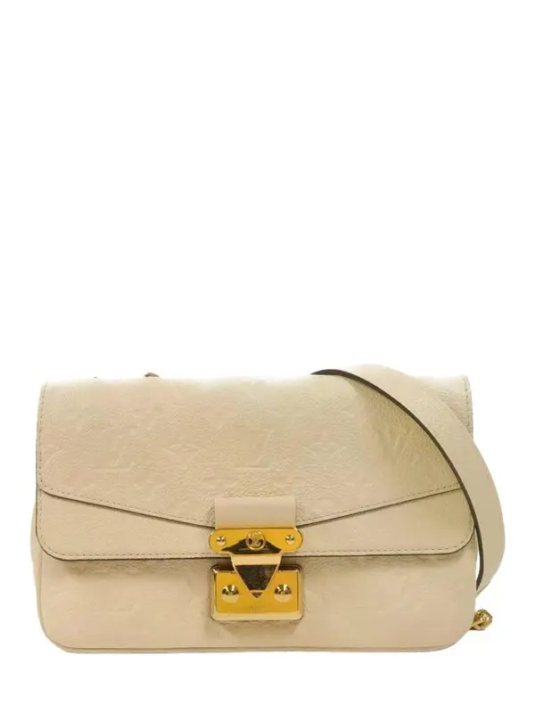 LOUIS VUITTON Marceau Monogram Empreinte Shoulder Bag - Neutrals