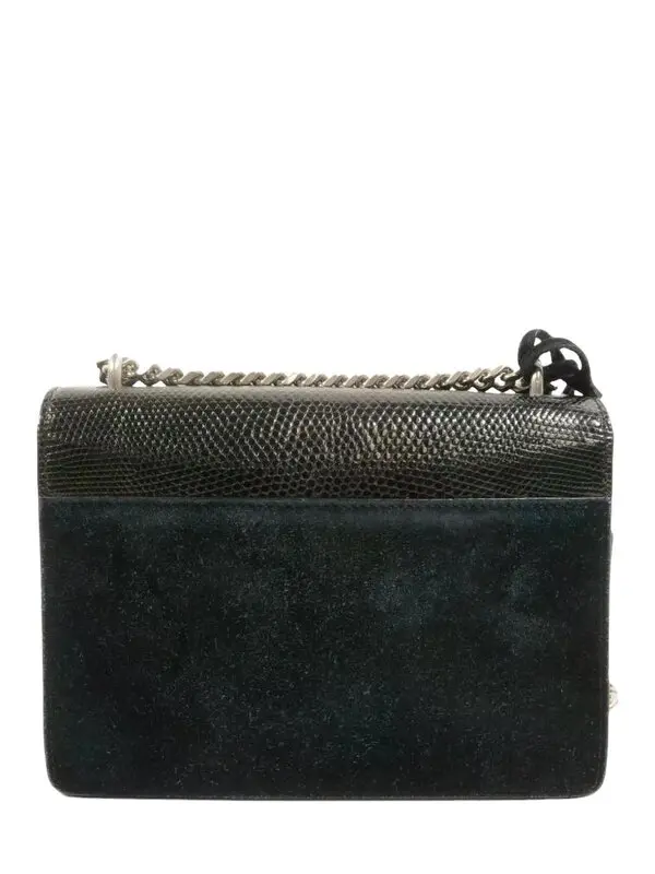Saint Laurent Sunset Chain Shoulder Bag - Black