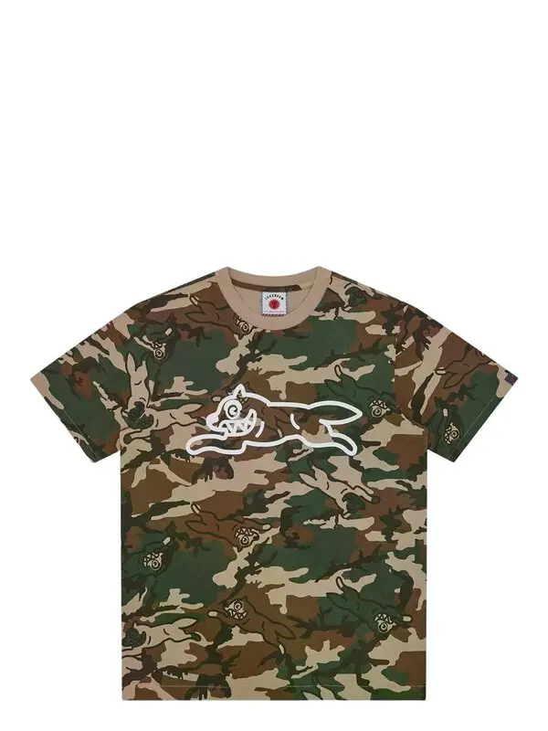 ICECREAM Camouflage-print T-shirt - Neutrals