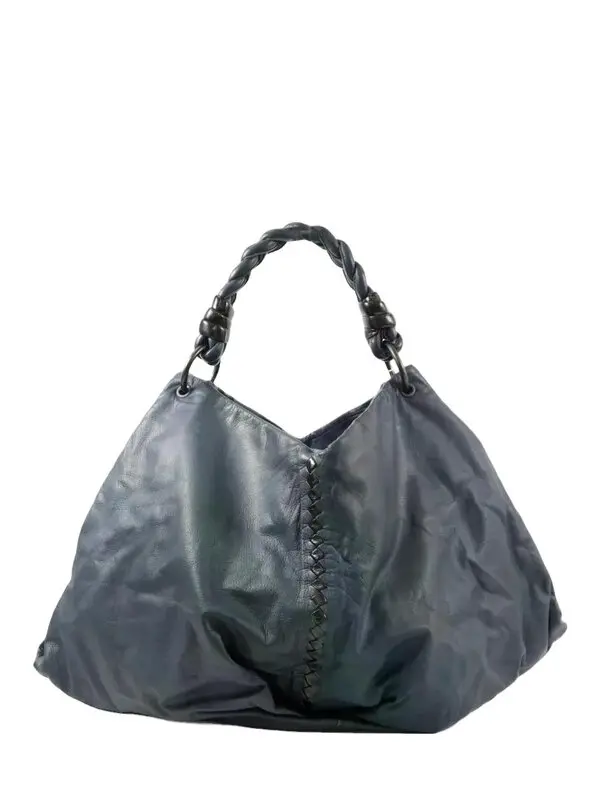 Bottega Veneta Braided-handle Tote Bag - Blue