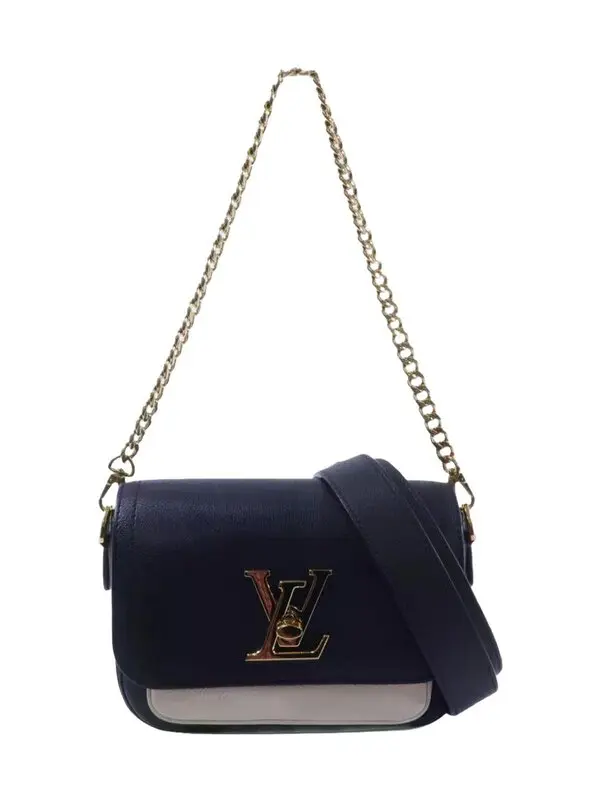 LOUIS VUITTON Lockme Tender Shoulder Bag - Black