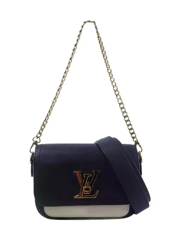 LOUIS VUITTON Lockme Tender Shoulder Bag - Black