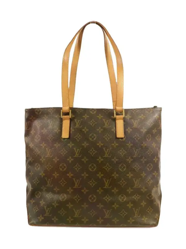 LOUIS VUITTON Monogram Cabas Alto Tote Bag - Brown