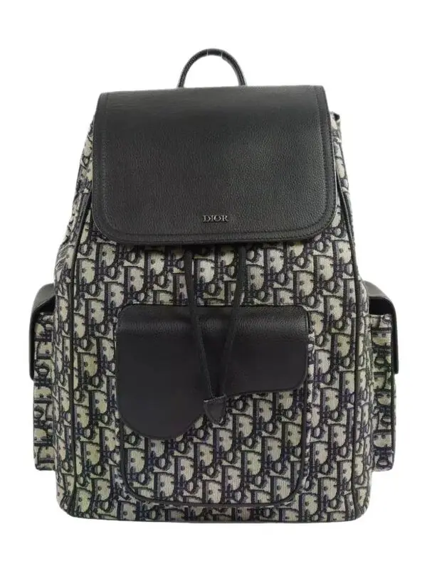 Dior Saddle Oblique Backpack - Blue