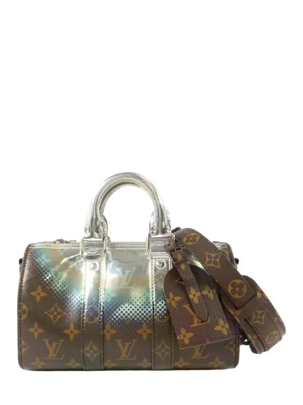 LOUIS VUITTON Keepall Bandoulière 25 2-way Tote Bag - Brown