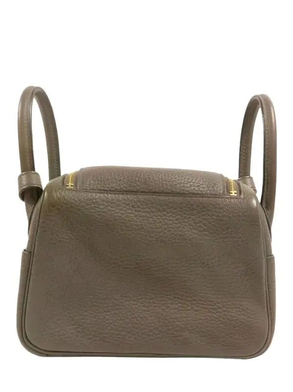 Hermès Mini Lindy Tote Bag - Grey