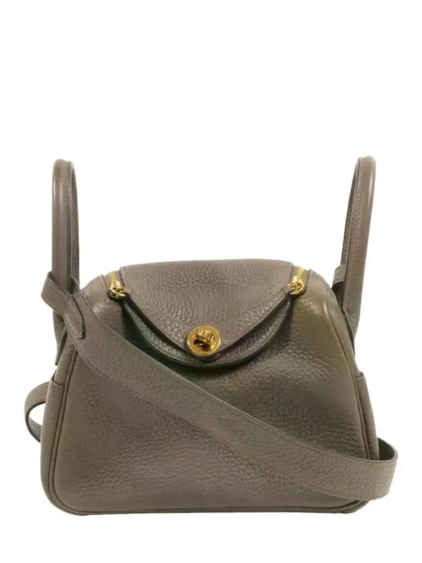 Hermès Mini Lindy Tote Bag - Grey