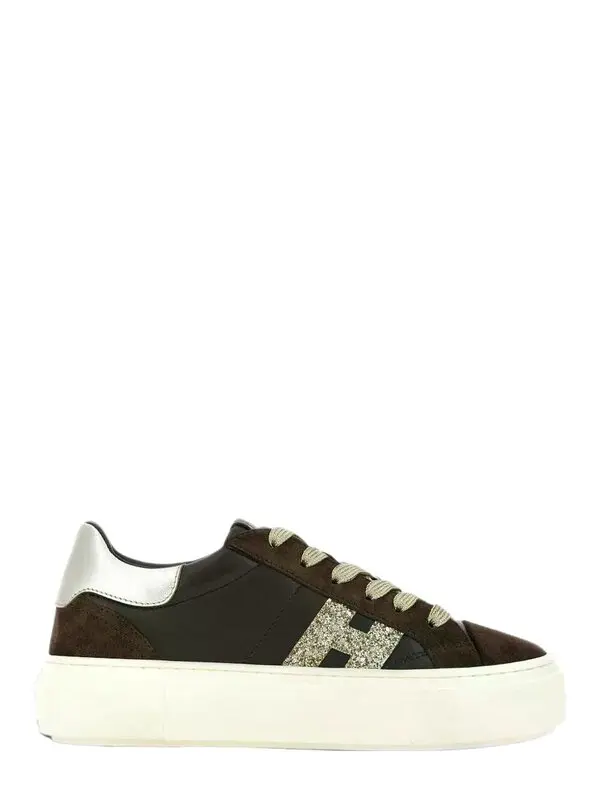 Hogan Crosswind Sneakers - Brown